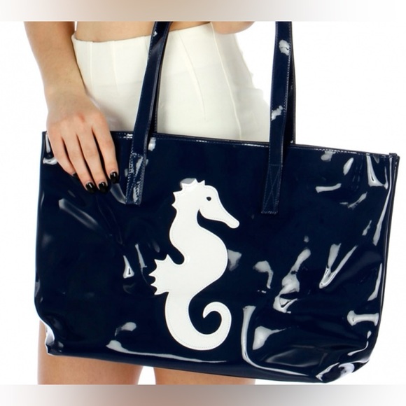 Bags | Seahorse Jelly Tote Beach Bag New | Poshmark